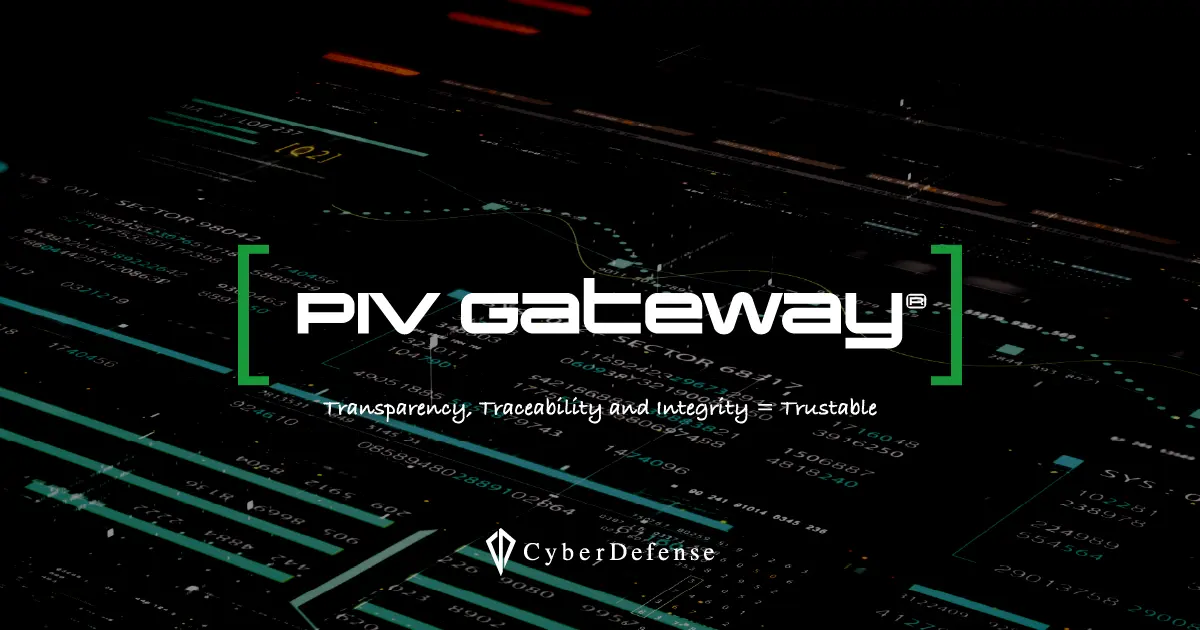 PIV Gateway™｜サイバーディフェンス研究所
